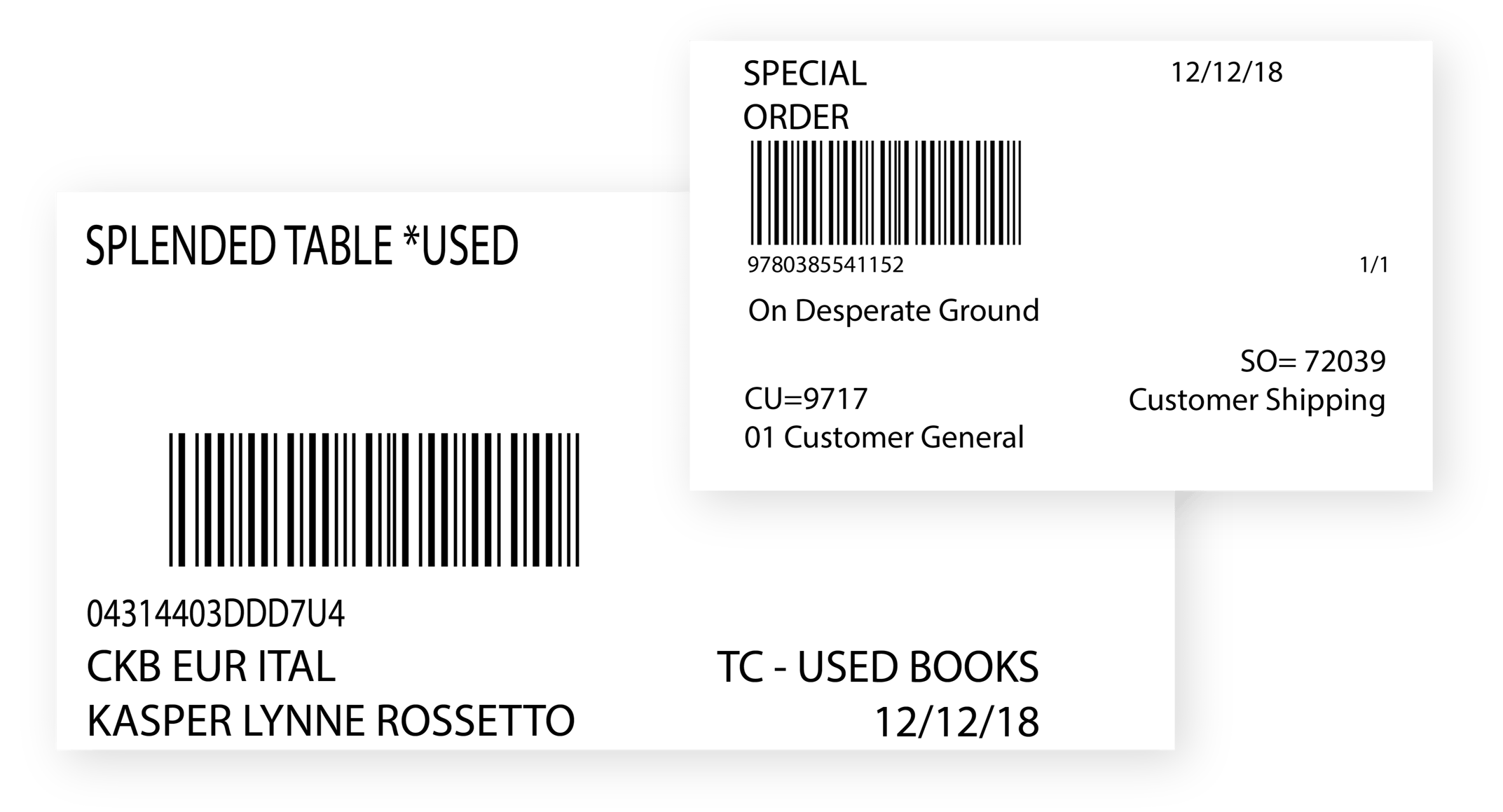 Printing NetSuite Bookstore Labels