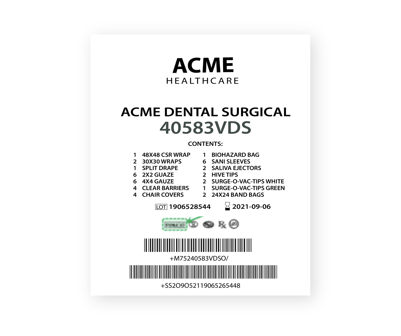 Print Custom Medical Labels - HIBC Barcode Labels & More from NetSuite